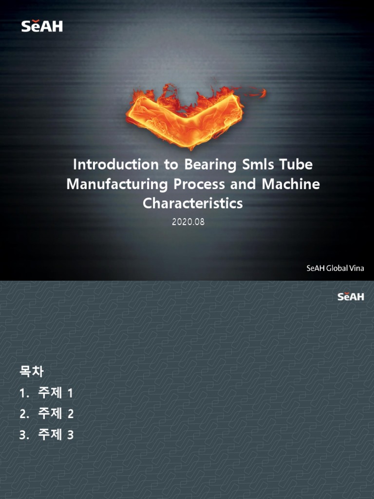 SGV - Manufacturing Process and Machine Characteristic - V.draft | PDF ...