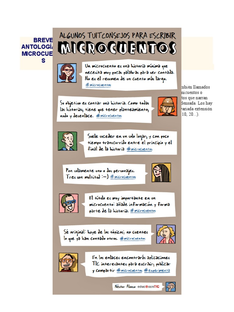 Breve Antología de Microcuentos | PDF | Cuentos