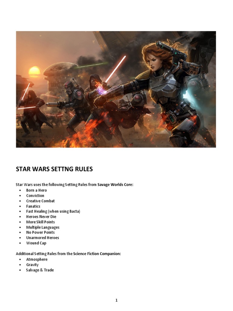 Star Wars Swade PDF | PDF | Jedi | Nature