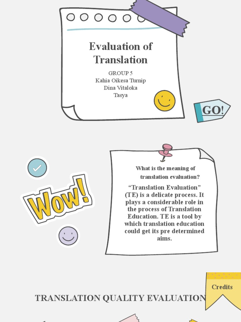 Evaluation of Translation Kel 3 | PDF | Translations | Indonesian Language