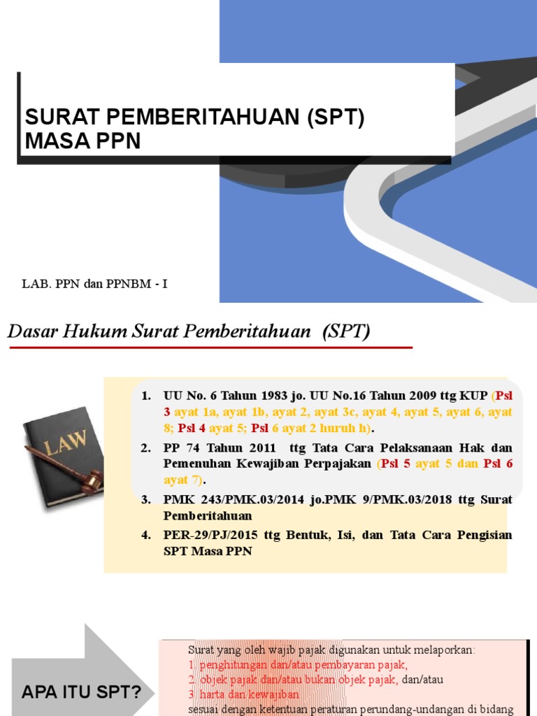 1 Materi Pertemuan I - SPM PPN | PDF