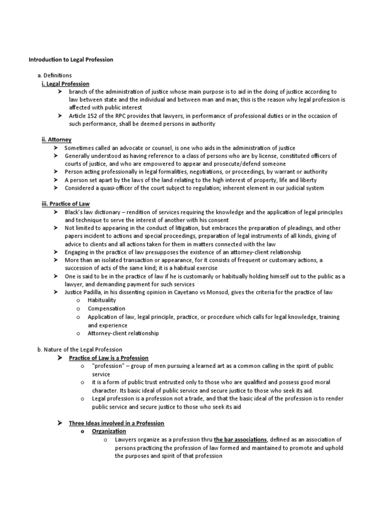 Introduction To Legal Profession | PDF | Lawyer | Prosecutor