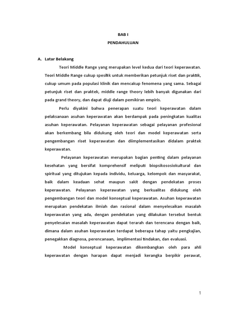 Teori Caring Swanson dalam Keperawatan | PDF | Pengembangan Diri ...