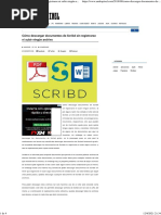Descargar Scribd Gratis: Guía Completa | PDF | Scribd | Software