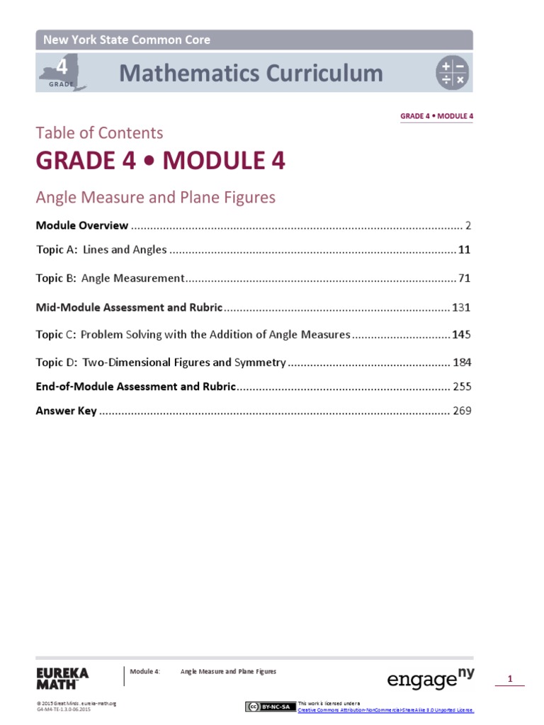Math g4 m4 Full Module | PDF | Angle | Perpendicular