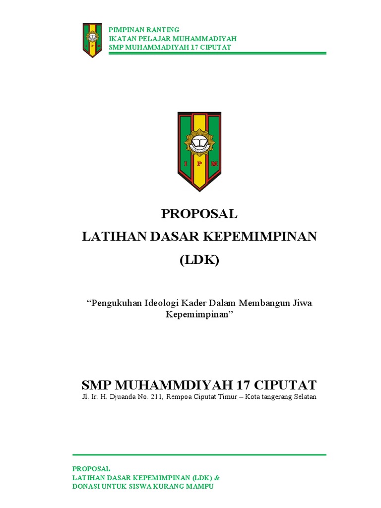 Proposal LDK IPM 2020 | PDF