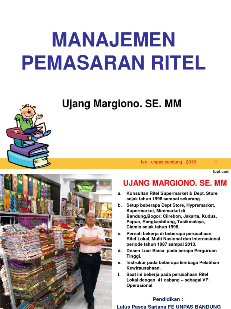 Pertemuan 1 - Pengantar Pemasaran Ritel | PDF