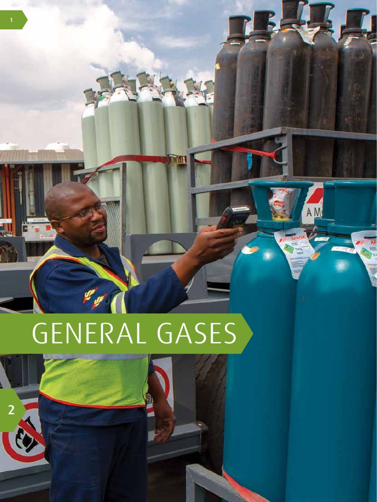 Section 2 - General Gases AFROX Guide | PDF | Litre | Argon