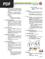 Pontics in Fixed Partial Denture | PDF | Dentures | Mouth