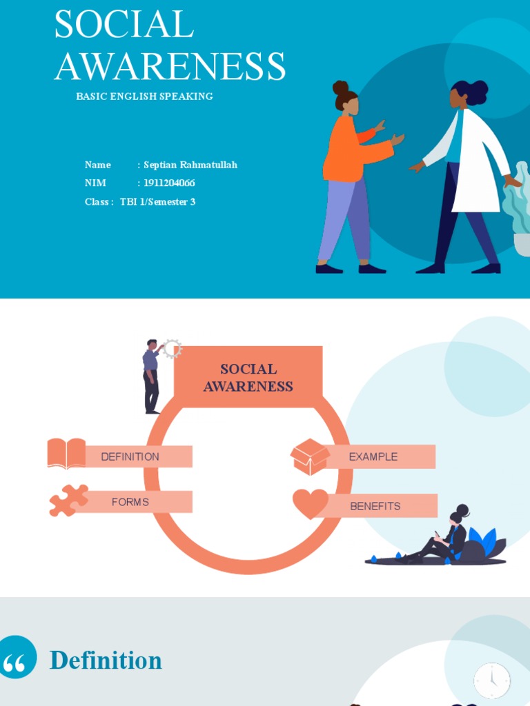 Social Awareness Speaking | PDF | Awareness | Empathy