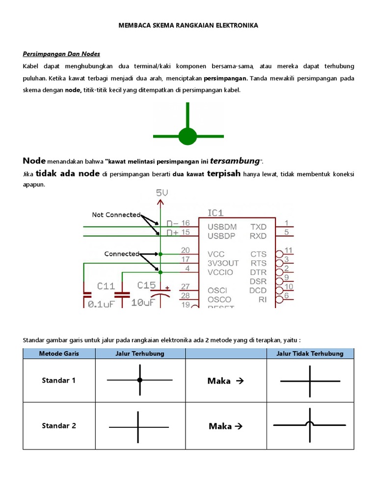 Tugas 5 MEMBACA SKEMA RANGKAIAN ELEKTRONIKA | PDF