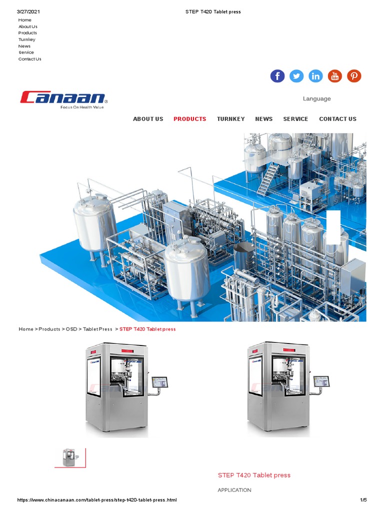 STEP T420 Tablet Press | PDF