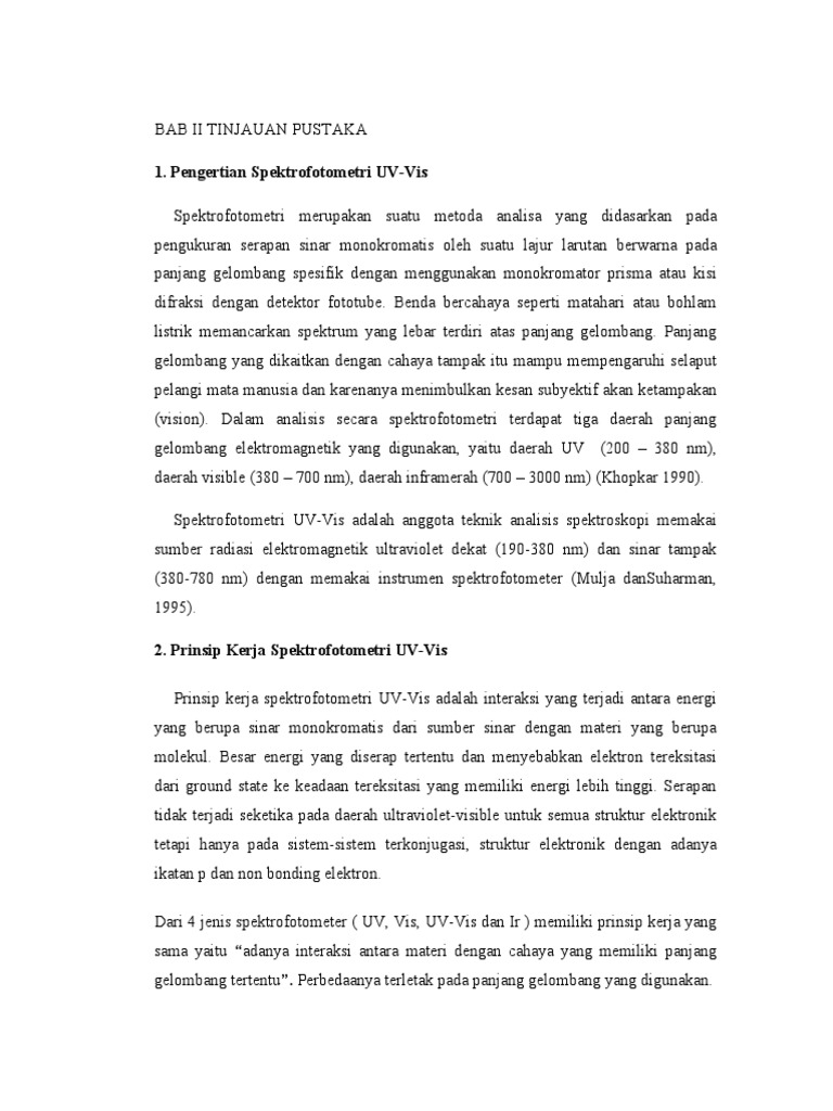 BAB II TINJAUAN PUSTAKA (Ankun) | PDF