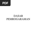 Buku Algoritma Dan Pemrograman | PDF | Metode & Bahan Ajar | Komputer