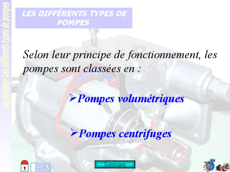Differents Types de Pompes | PDF