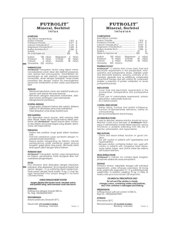 Insert FUTROLIT | PDF | Sains & Matematika