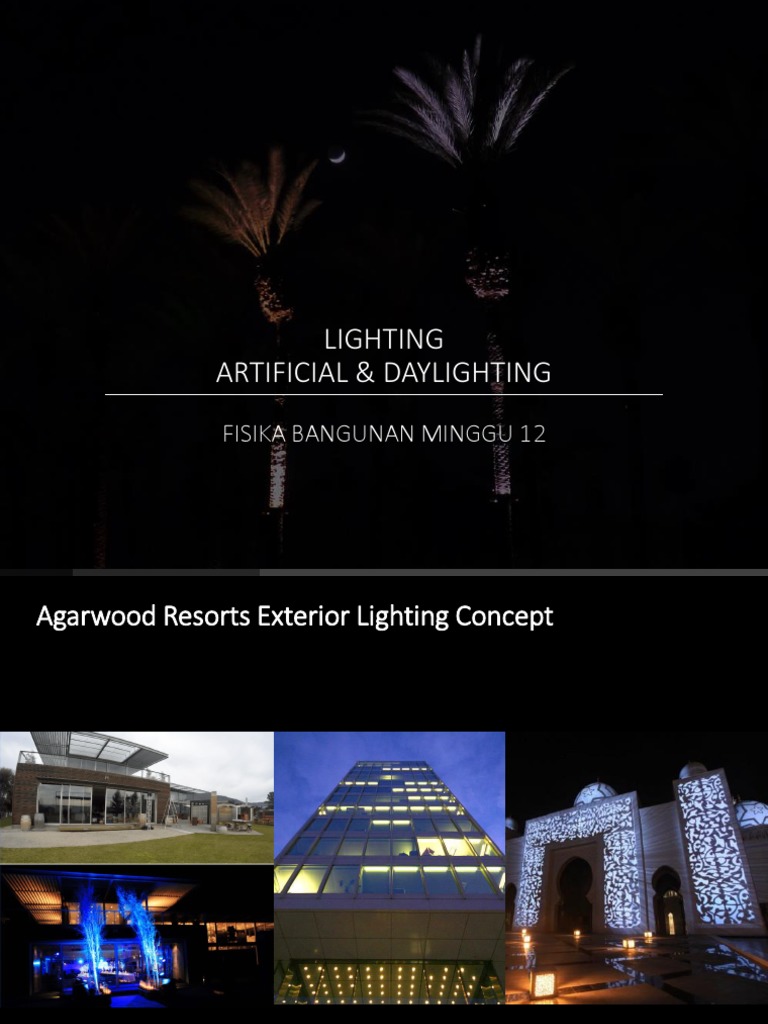 Materi Lighting Dialux | PDF | Lighting | Light