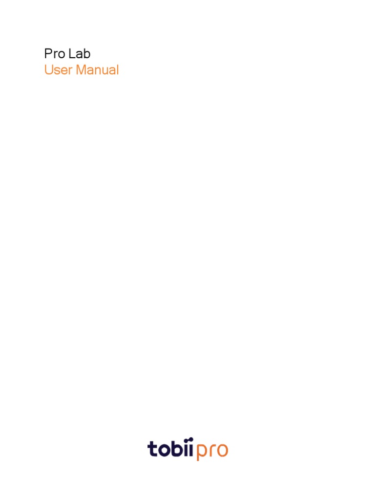 Tobii Pro Lab | PDF | Virtual Reality | Windows 10