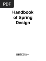 SMI - Handbook of Spring Design PDF | PDF