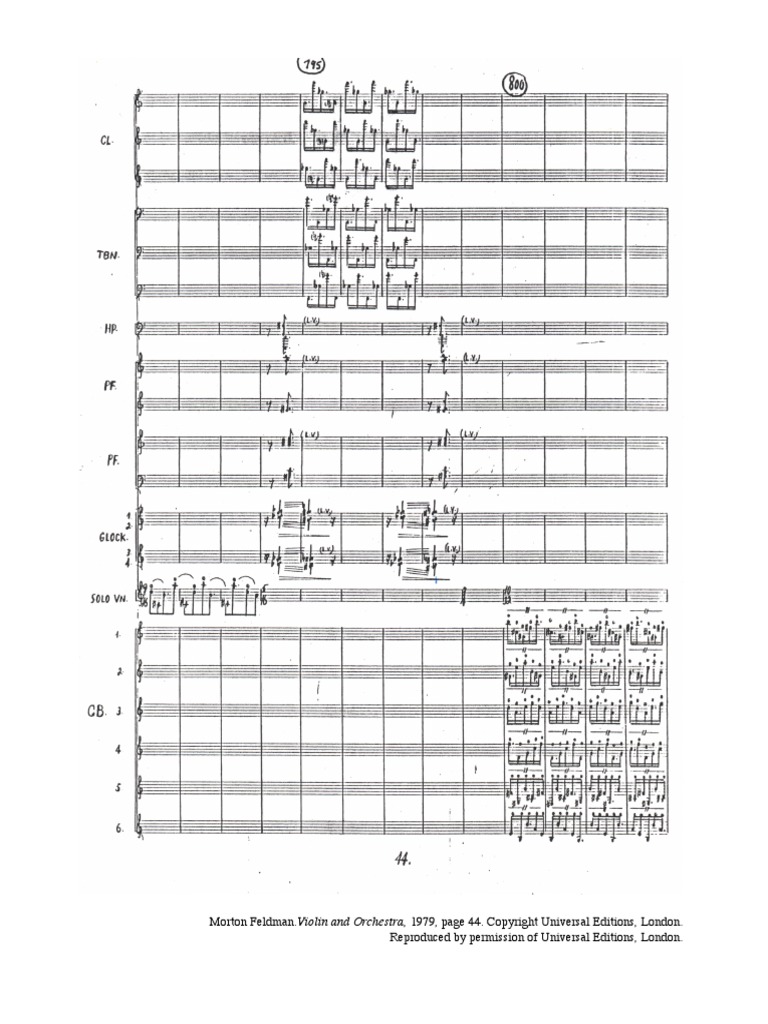 Morton Feldman Rubato Notation | PDF | Musical Notation | Rhythm