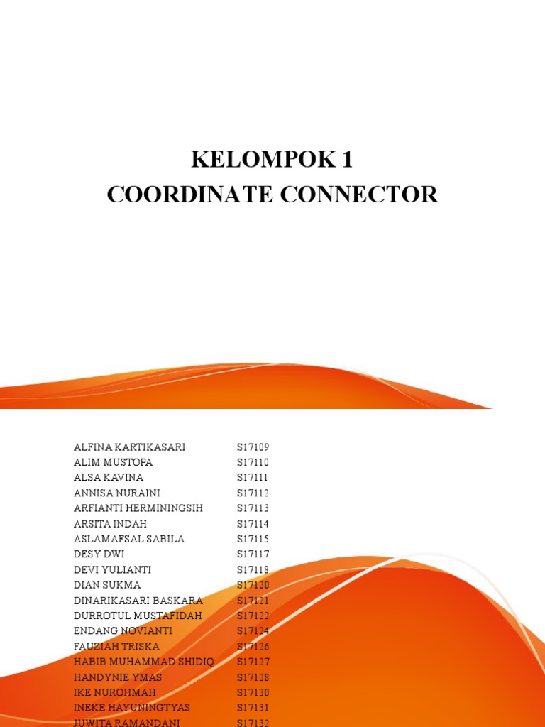 Kelompok 1 Coordinate Connector | PDF