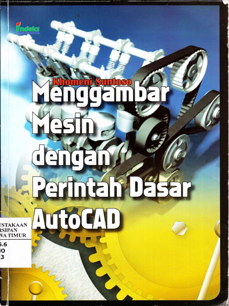 936 - Menggambar Mesin Dengan Perintah Dasar Autocad | PDF