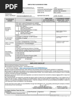 Employee Exit Clearance Form | PDF | Employment | Computing