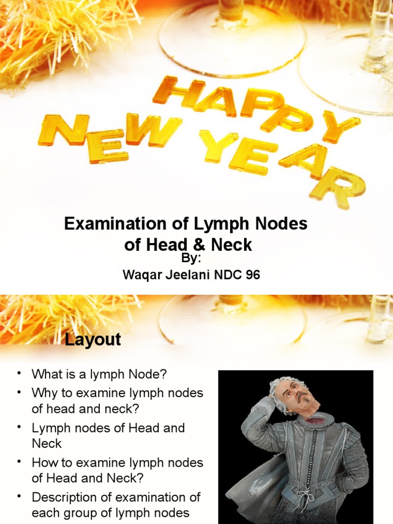 Lymph Node Examination: Head & Neck Guide | PDF | Lymphatic System | Neck