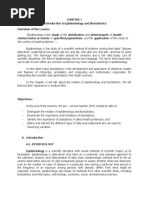 Unit 1.1 - Introduction To Epidemiologi | PDF | Epidemiology | Confounding