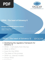 The 12 Page ORSA | PDF | Risk | Risk Management