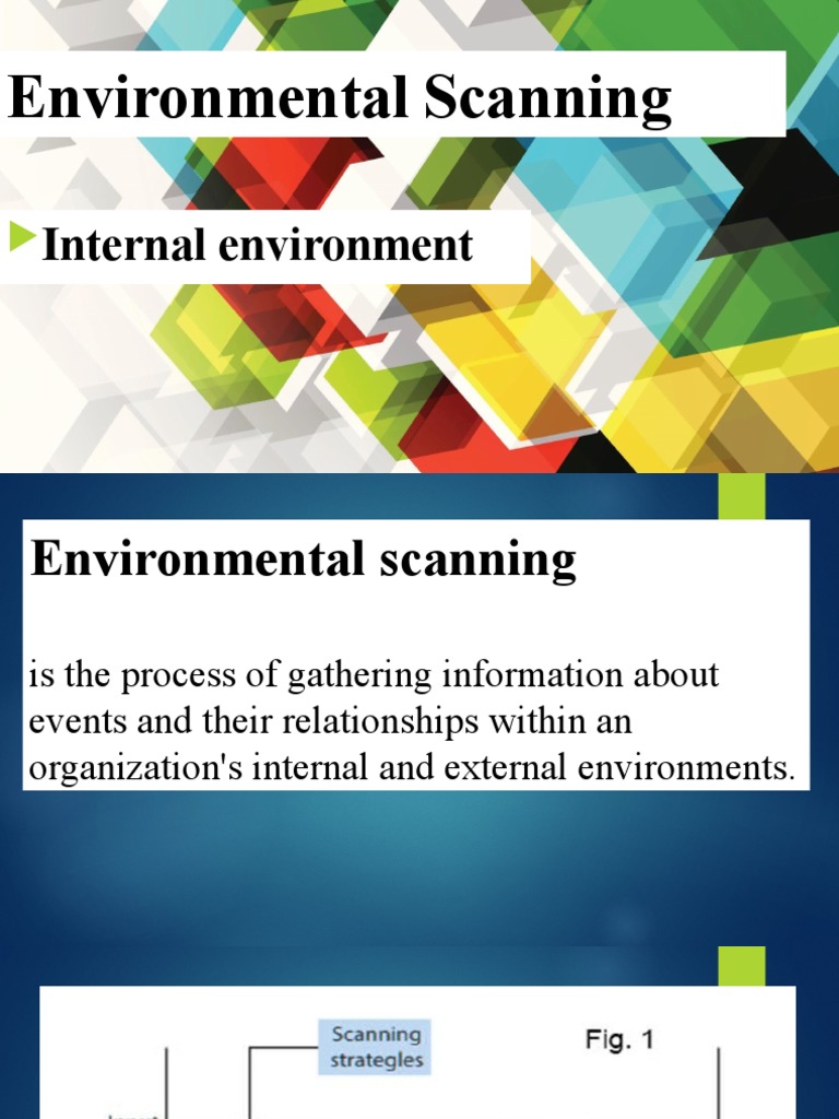 Analyzing Environmental Scanning: A Focus on Internal Factors, Events ...