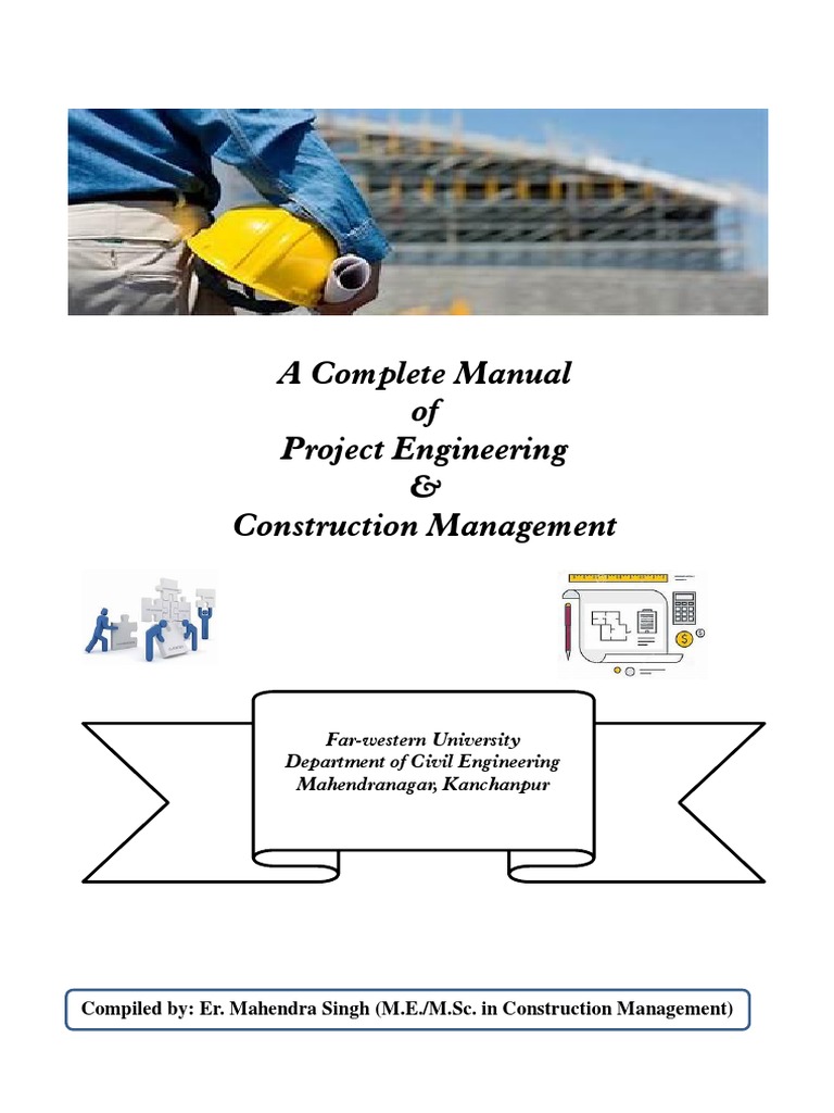 Project Engineering Construction Management Pdf Feasibility Study