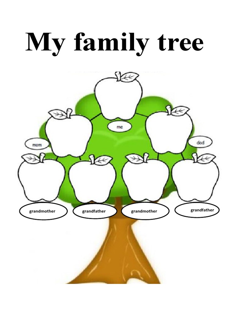 My Family Tree: Grandfather Grandfather Grandmother Grandmother | PDF