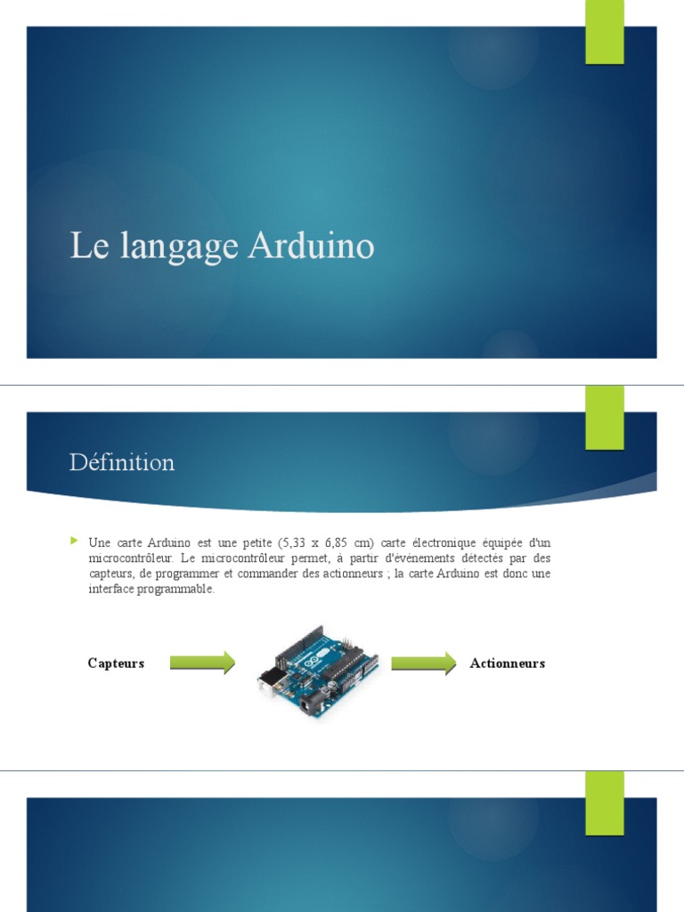 Cours2 Arduino | PDF | Booléen | Division