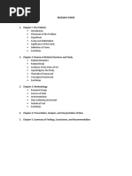 Chapter Format For Qualitative Research | PDF