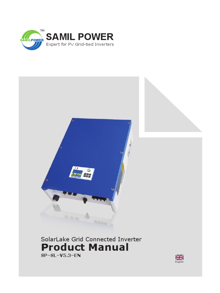 SAMIL POWER Expert For PV Grid-Tied Inverters. SolarLake Grid Connected ...