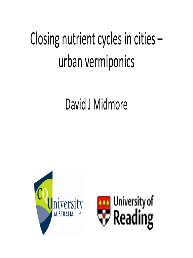 Closing Nutrient Cycles in Cities Urban Vermiponics (PDFDrive) | PDF ... Closing Nutrient Cycles in Cities Urban Vermiponics (PDFDrive) | PDF ...