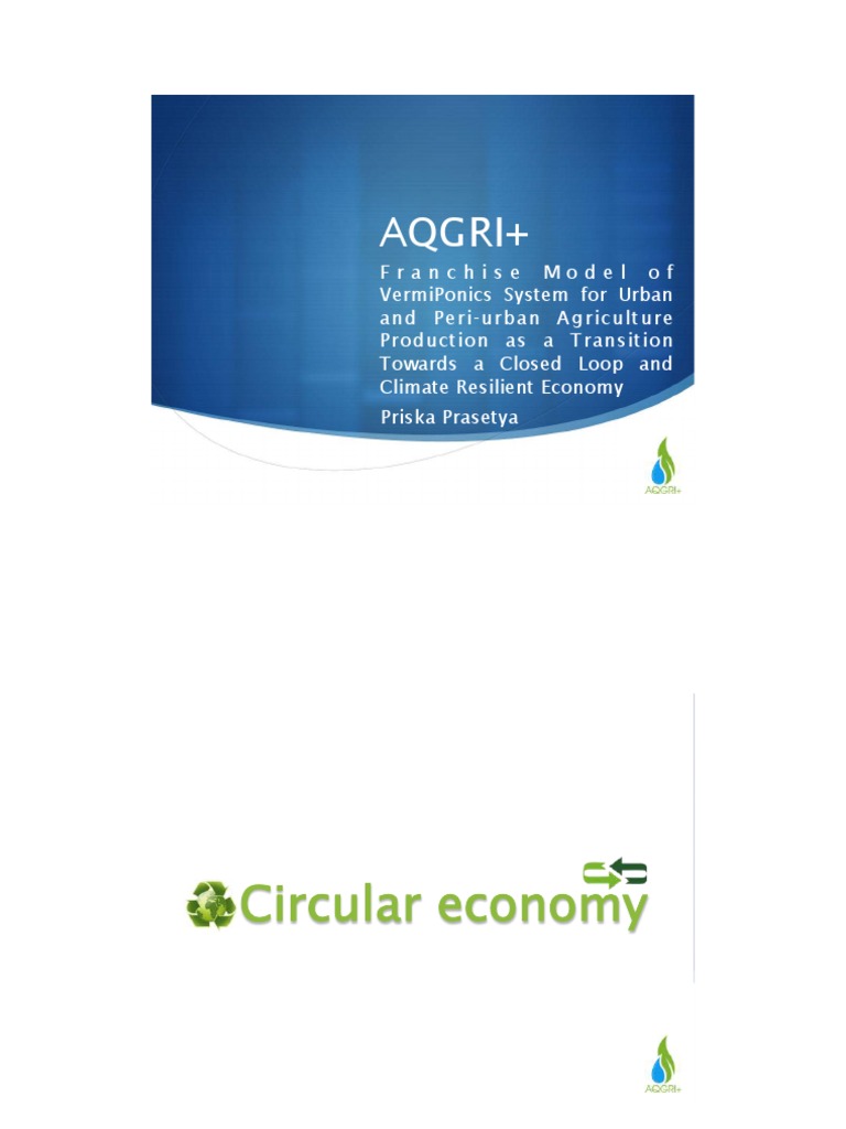 Full Presentation - Franchise Model of Vermiponics 0 | PDF ...