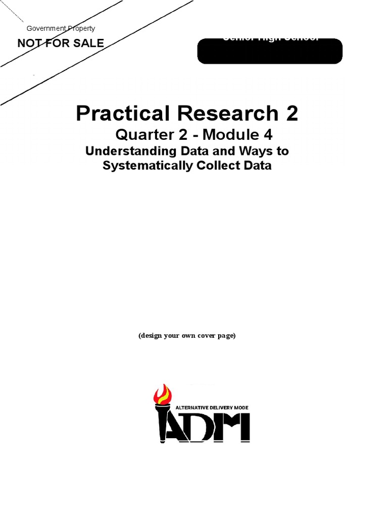 Practical Research 2: Quarter 2 - Module 4 | PDF | Sampling (Statistics ...