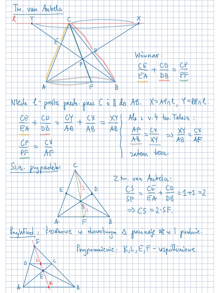 Twierdzenie Talesa 1 | PDF