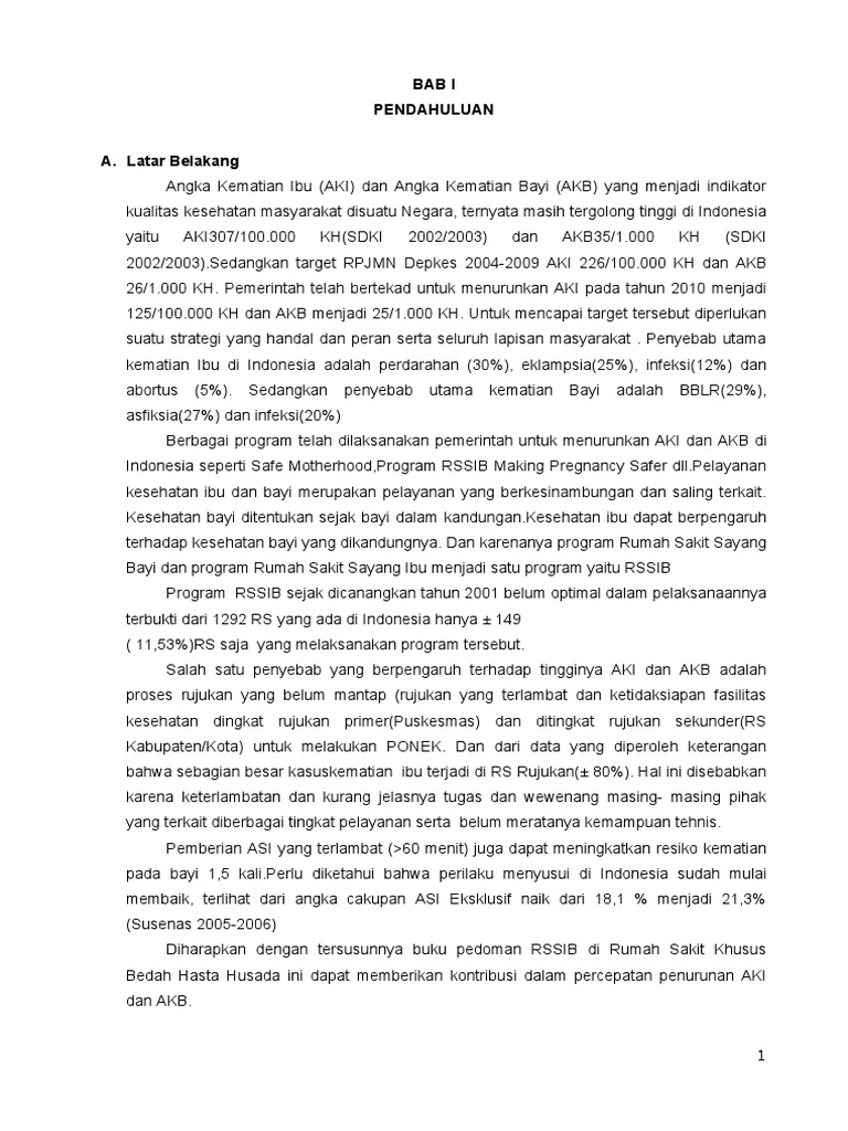 Pedoman Rssib RSKB Hasta Husada | PDF | Kesehatan Holistik