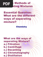 Separating Mixtures Worksheet | PDF