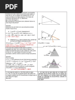 Unidad 2 (Parte 1 Ley Se Snell) Ejercicios Resueltos | PDF | Refracción | Ligero