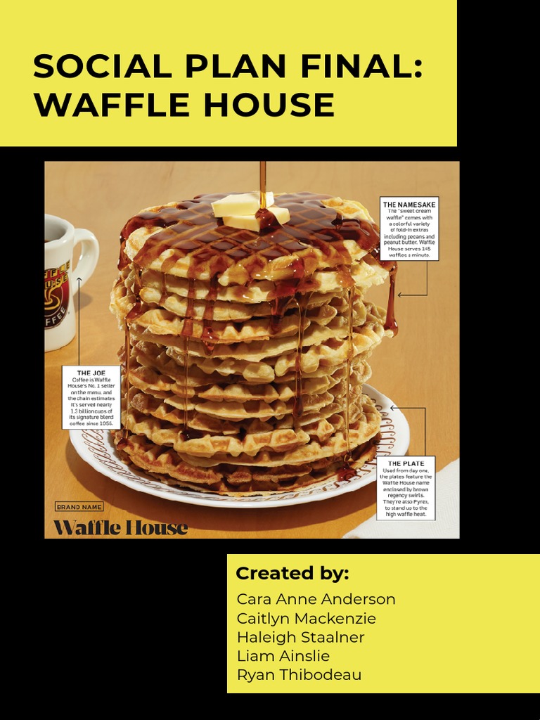 Social Plan Final: Waffle House: Created by | PDF | Target Audience ...