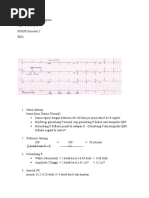 Contoh Interpretasi Ekg | PDF
