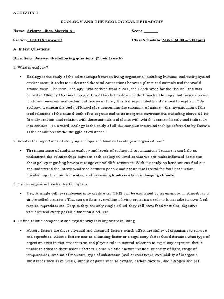 PEE M1 and M2 | PDF | Grassland | Ecology