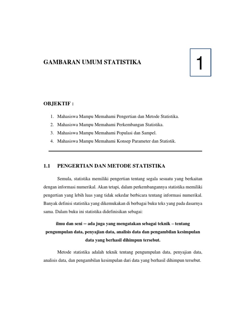 STATISTIKA DASAR | PDF