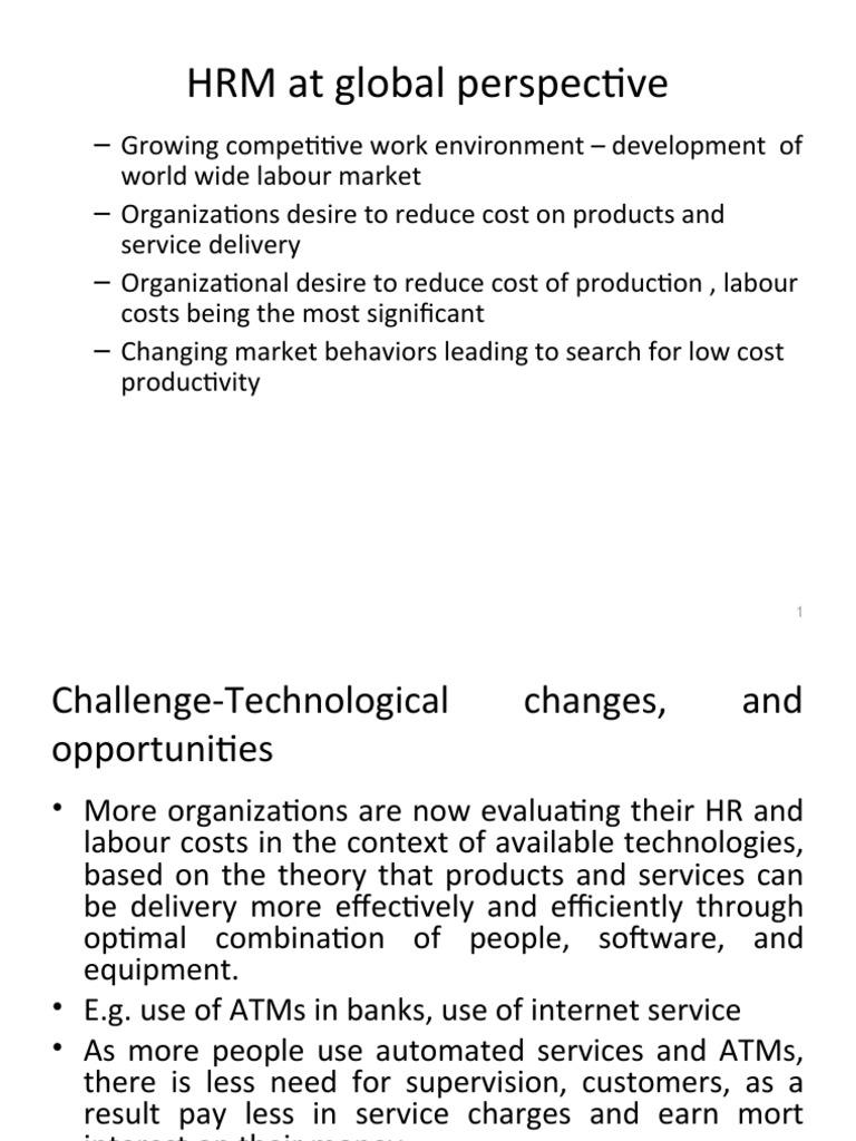 Adapting Global Human Resource Management Strategies to Changing ...