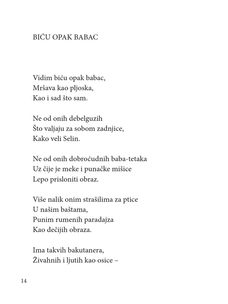 Bicu Opak Babac | PDF