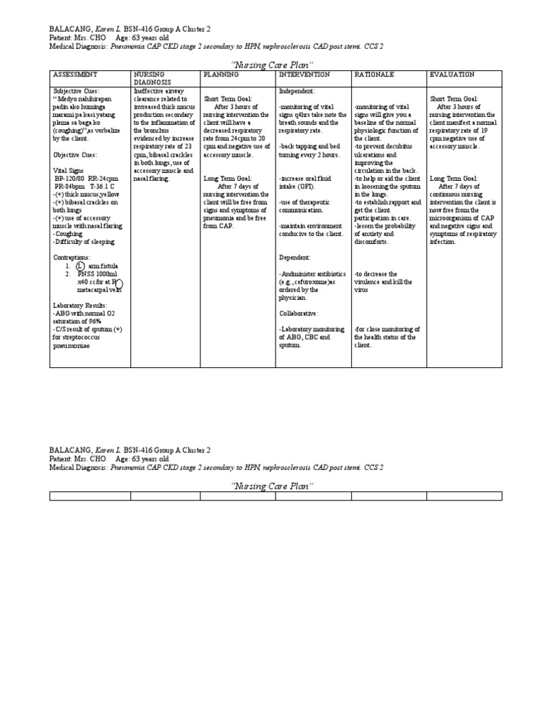 NCP Pneumonia | PDF